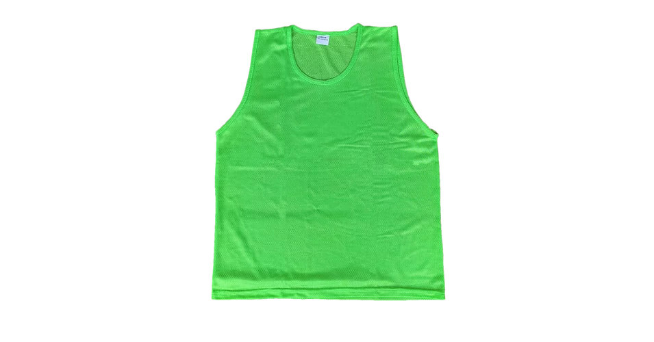 Vestă de marcare, junior, verde neon S-SPORT - Tricouri de fotbal